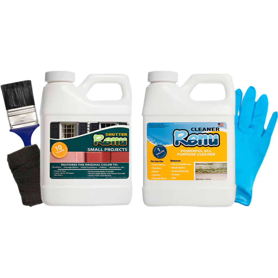 A Collection of Vinyl Renu Siding Restorer | Seal It Green