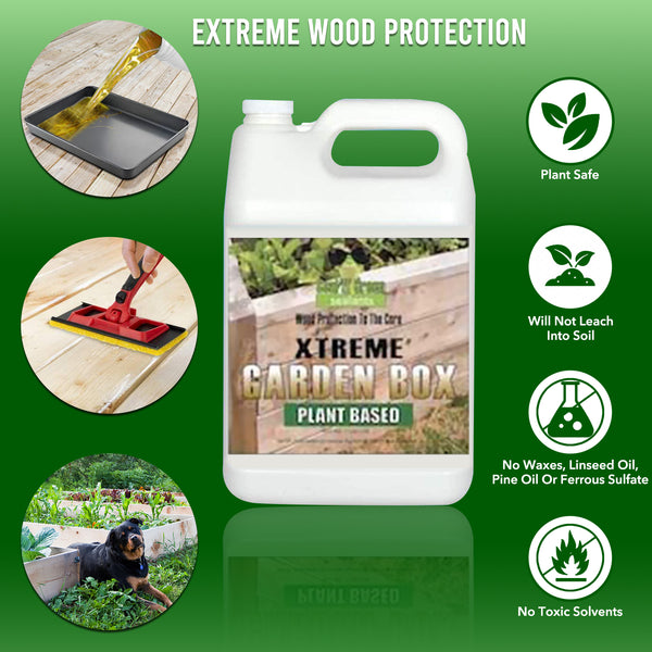 Xtreme Garden Box Plant-Based Sealer - Garden Wood Box